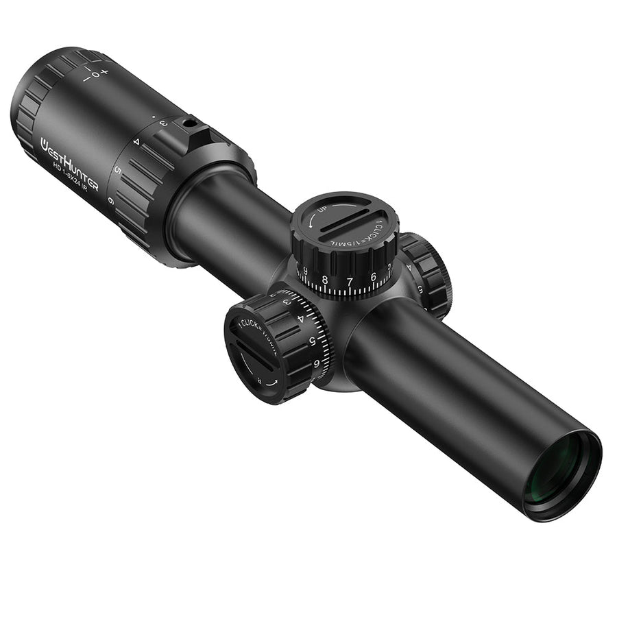 WESTHUNTER HD 1-6X24 IR Compact Hunting Scope Tactical Rifle Scopes G